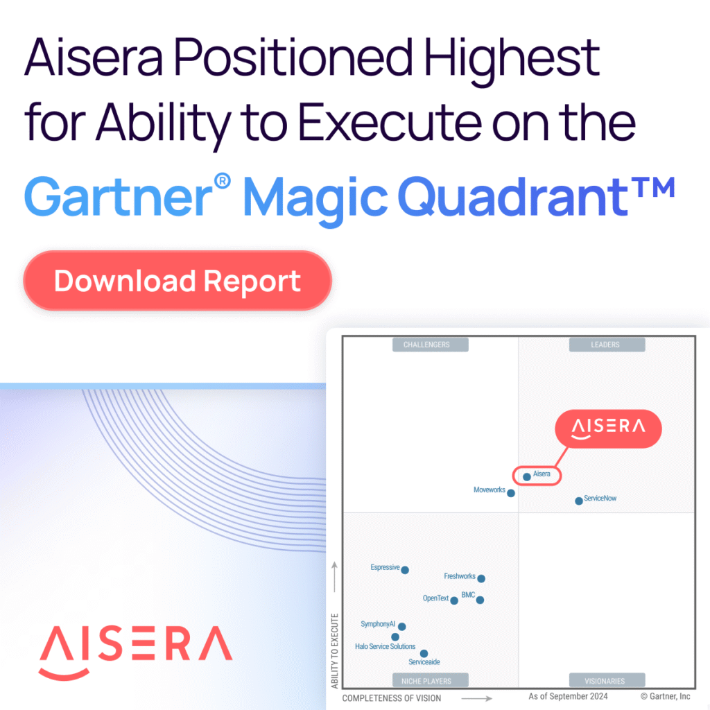 Aisera Named a Leader in the 2024 Gartner® Magic Quadrant™ for AI ...