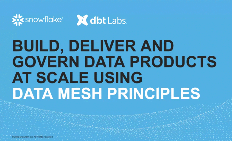 VHOL 1 – Build, Deliver, and Govern Data Products at Scale Using Data Mesh Principles – B2B ...